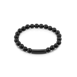 ZEEme Stainless Steel Armband Edelstahl/PVD schwarz