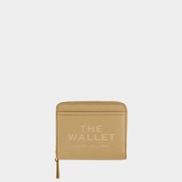 The Mini Compact Brieftasche - Marc Jacobs - Leder - Braun
