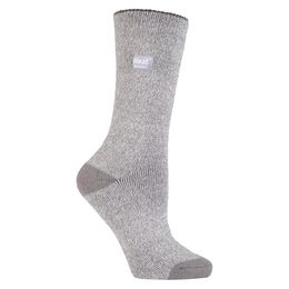 Heat Holders Lite - 3 Paar Multipack Womens Thermal Socks f&uuml;r den Winter | D&uuml;nne & warme Socken f&uuml;r Kleidersocken - Silber