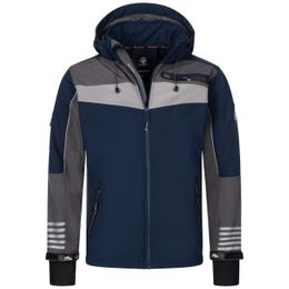 Rock Creek Softshelljacke Navy