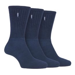 JEEP - 3 Paar Herren Vintage Baumwolle gepolstert Socken f&uuml;r Wanderschuhe