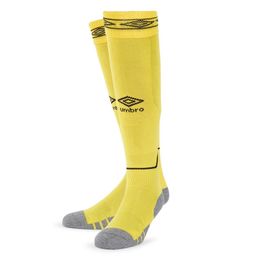 Umbro - "Diamond" Fu&szlig;ballsocken (Gelb/Schwarz)