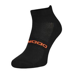 COMODO - Unisex Merino Wool Running Socken | Leichte Sport Socken - Schwarz