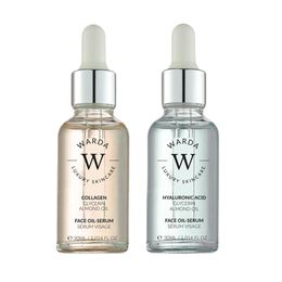 HYALURONS&Auml;URE HYDRATION BOOST OIL SERUM 30 ml + COLLAGENSKIN LIFTER BOOST OIL SERUM 30 ml