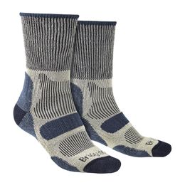 Bridgedale - Herren Wandern leichte Baumwolle Boot Socken - Indigo