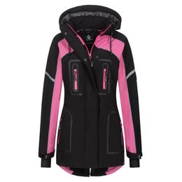Rock Creek Softshelljacke Schwarz