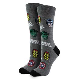 Herren MARVEL Socken | Neuheit Captain America, Spiderman, Superman, Iron Man, und Hulk Socken | MARVEL Geschenke - MARVEL