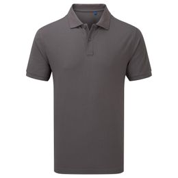 Premier - "HeiQ Viroblock" Poloshirt f&uuml;r Herren/Damen Unisex (Dunkelgrau)
