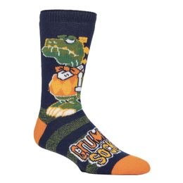 Heat Holders Herren Gem&uuml;tliche Fleecegef&uuml;tterte Freizeit-Socken | Neuartige Flauschige Thermosocken - Grumpy Socks