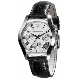 Emporio Armani Herrenuhr Quartz Silber