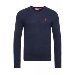 U.S. Polo Assn. V-Neck Pullover in Navy