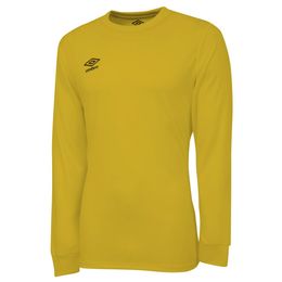 Umbro - "Club" Trikot f&uuml;r Herren Lang&auml;rmlig (Gelb)