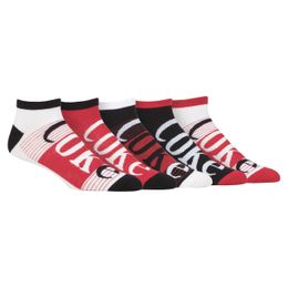 Coca Cola - 5 Paires Homme Coton Chaussettes | Fantaisie Couleurs Motif - CM511