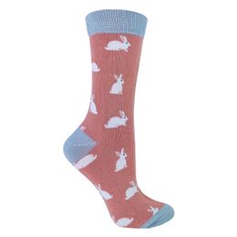 MISS SPARROW - Womens Novelty Animal Soft Bamboo Atmungsaktive Socken