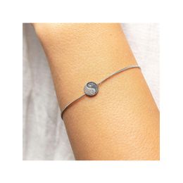 CAI Armband 925/- Sterling Silber rhodiniert Zirkonia Yin Yang