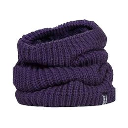 Heat Holders Ladies Thick Winter Warm Fleece gef&uuml;ttert Chunky Knit Thermal Neck Warmer
