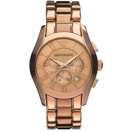 Emporio Armani AR0365 Rose Gold Chronograph Herrenuhr