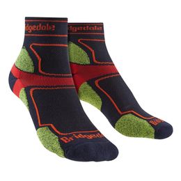 Bridgedale - Herren Trail Running Ultraleicht T2 Coolmax Sport 3/4 Crew Socken - Navy