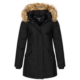 Geographical Norway Winterjacke Schwarz