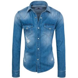 Rock Creek Hemd Blau