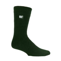 Heat Holders Lite - 3 Paar Multipack Herren isolierte thermische Socken f&uuml;r den Winter | d&uuml;nne & warme Socken f&uuml;r Kleid Socken - Gr&uuml;n
