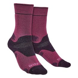 Bridgedale - Womens Wandern Midweight Merino Socken - Berry