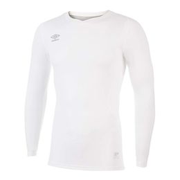 Umbro Herren Elite V-Ausschnitt Base Layer Top (Wei&szlig;)