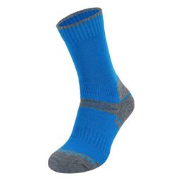 Kinder Merinowolle Wandern Socken | COMODO | Anti Blister Socken - Blau
