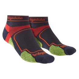 Bridgedale - Mens Running Ultralight Sport Low Socken - Navy