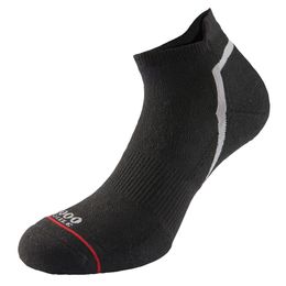 1000 Mile - Herren Einlagige Aktive Sport Atmungsaktive Kn&ouml;chelsocken - Schwarz