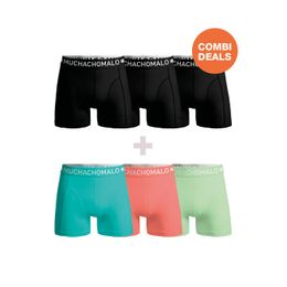 MUCHACHOMALO Herren Boxershorts &ndash; 3+3 St&uuml;ck &ndash; Herren Unterhosen