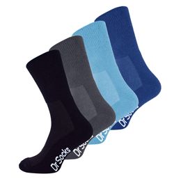 4 Paar Multipack Herren Bambus Diabetiker Socken | Dr.Socken | Nicht elastische extra breite Diabetiker Socken f&uuml;r geschwollene F&uuml;&szlig;e - BNG