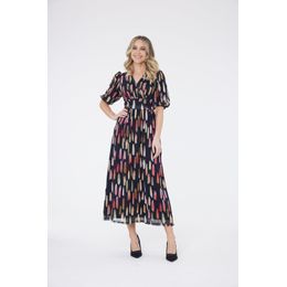 Yasmine Paintstroke Maxikleid