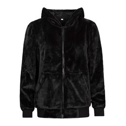 Heat Holders - Mens Soul Warming Soft Fleece Lounge Hoodie - Schwarz