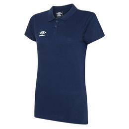 Umbro Damen/Damen Club Essential Poloshirt (Dunkelmarineblau/Wei&szlig;)