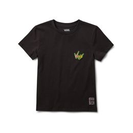 Vans DAMENMODE SURF'S UPSIDE DOWN SS CREW T-SHIRT NETFLIX SCHWARZ