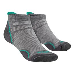 Bridgedale - Womens Wandern Merino Low Socken - Mid Grey / Surf