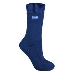 THMO - 1 Paar Damen dicke Fleece gef&uuml;tterte warme Thermo-Socken f&uuml;r den Winter
