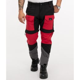 Rock Creek Softshellhose Schwarz