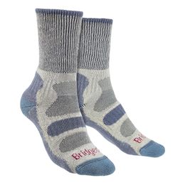 Bridgedale - Womens Wandern leichte Baumwolle Boot Socken - Smoky Blue
