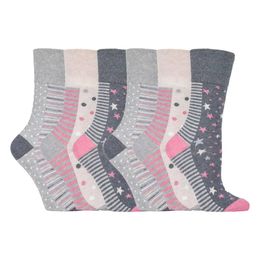 Gentle Grip - 6 Paare Damen Gentle Grip nicht elastische Socken - GG92