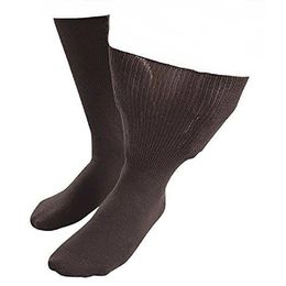 Herren & Damen Extra Wide Soft Cotton Oedema Socken f&uuml;r geschwollene F&uuml;&szlig;e