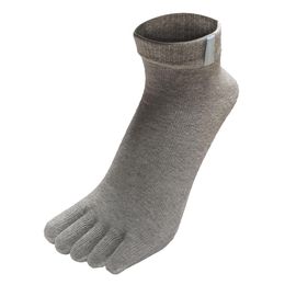 TOETOE&reg; TOETOE - Herren & Damen Essentielle Feuchtigkeitsableitende Baumwollkn&ouml;chelzehensocken - Grau