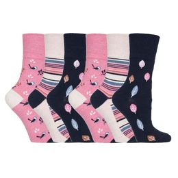 Gentle Grip - 6 Paar Damen Gentle Grip nicht elastische Socken - GG168