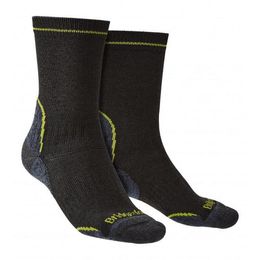 Bridgedale - Herren Wandern Leichtgewicht Boot Socken - Schwarz / Lime