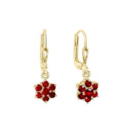 Diamonds by Ellen K. Fascination by Ellen K. Ohrh&auml;nger 585/- Gelbgold Granat