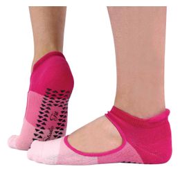 2 Paar Damen rutschfeste Grip Low Cut Unsichtbare Pilates Yoga Socken