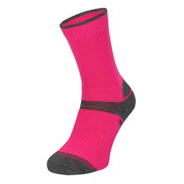 Kinder Merinowolle Wandern Socken | COMODO | Anti Blister Socken - Rosa