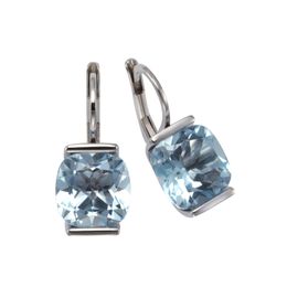 ZEEme Gemstones Ohrringe 925 Silber mit Blautopas (beh.)
