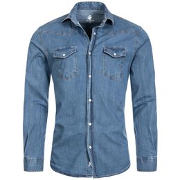 Rock Creek Hemd Hellblau